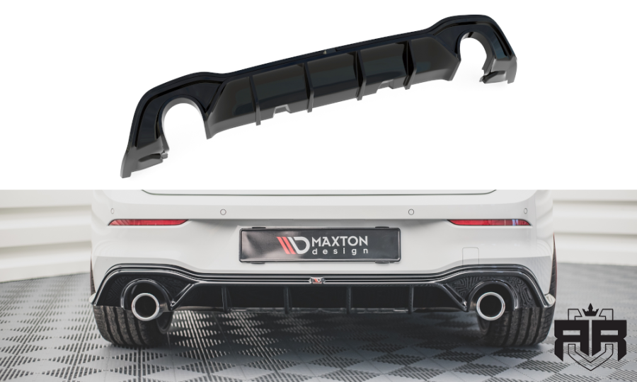 Maxton Design Diffuser Volkswagen Golf Mk8 2019-2024 GTI Golf Mk8 FL ...