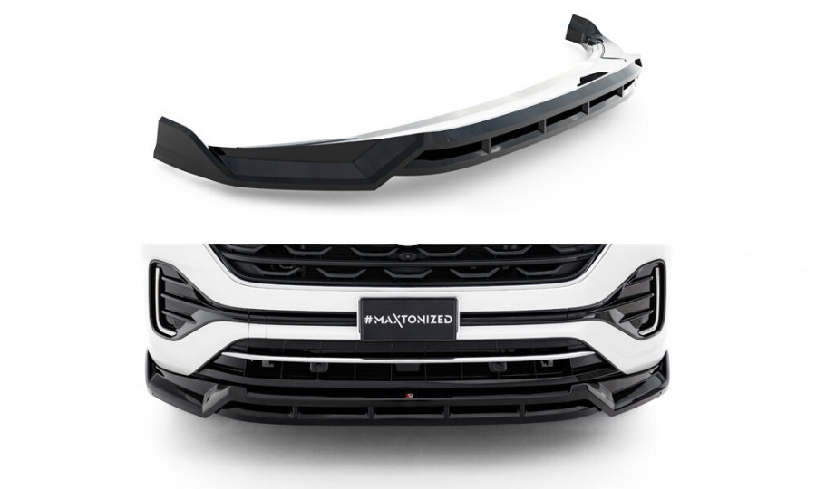 Maxton Design Front Splitter Volkswagen Atlas R-Line Mk1 Facelift 2 ...